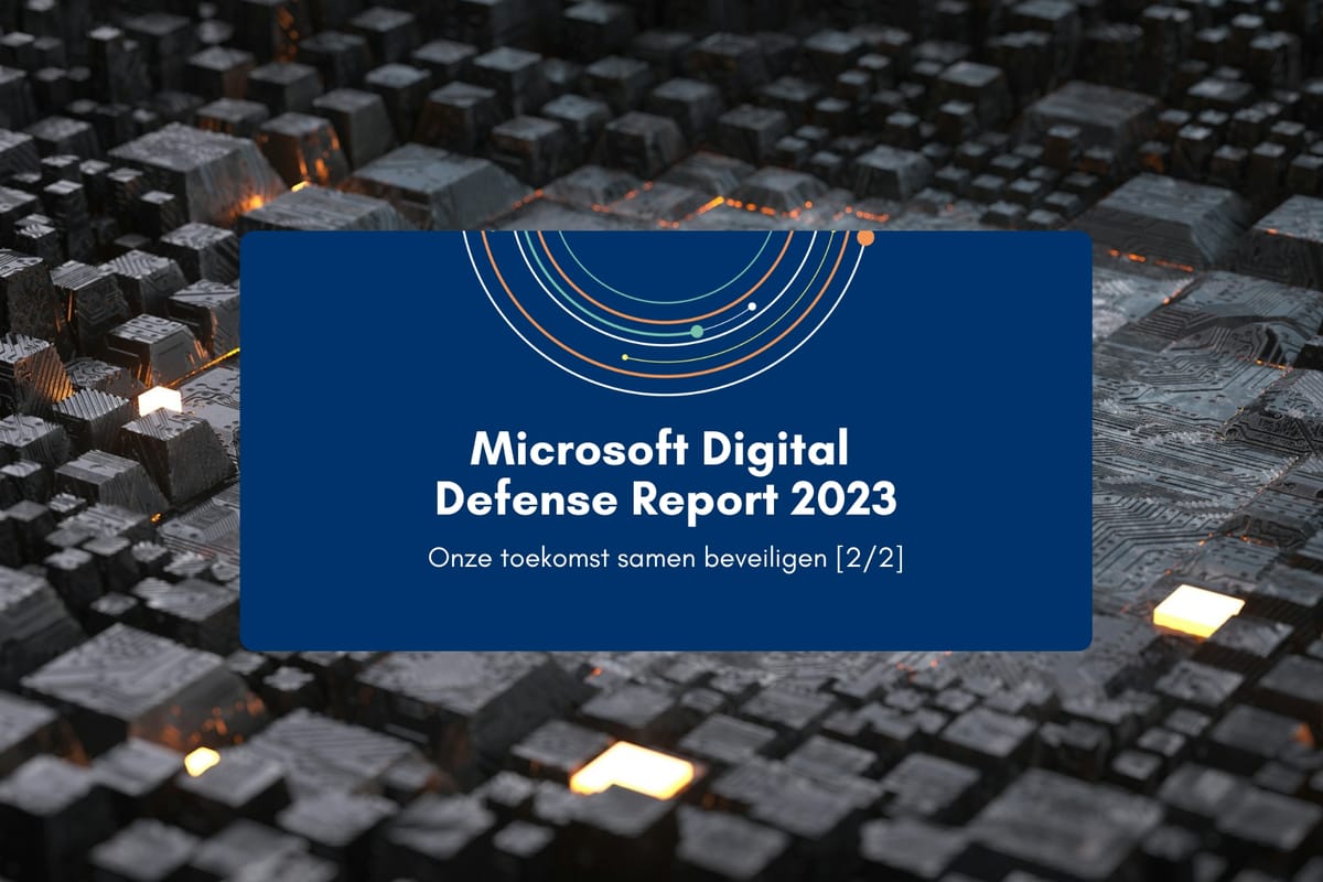 Microsoft Digital Defense Report 2
